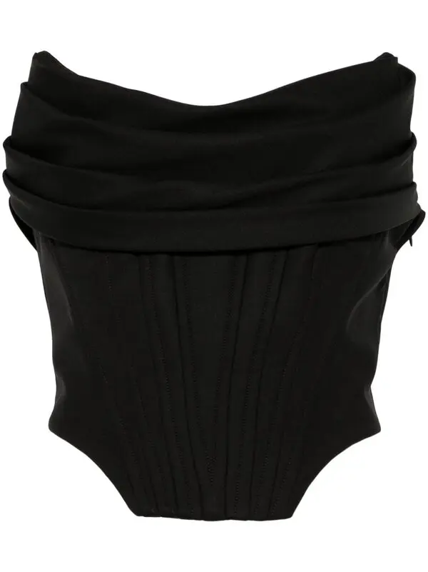 Giuseppe Di Morabito Pleat-detail Bustier
