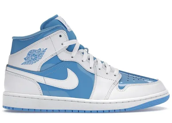 JORDAN 1 Mid Sneakers - White/legend Blue