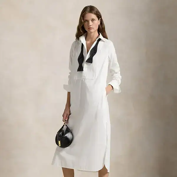 tuxedo shirt dress womens Adrianna Papell Women's Tuxedo Cocktail Sheath Dress - Ivory