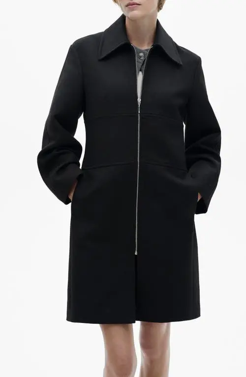 Mango Straight Cut Coat
