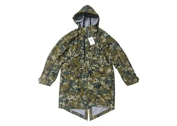 Nike Lab Camouflage Rain Trenchcoat Jacket