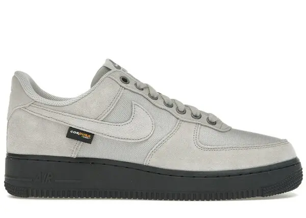 Nike Air Force 1 Low '07 Cordura Sneakers - Light Iron Ore/black/smoke Grey