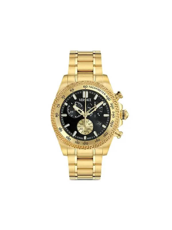 Versace Chronograph Watch - Black