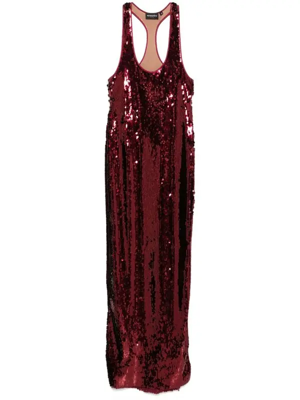 Retrofete Bella Maxi Dress - Red