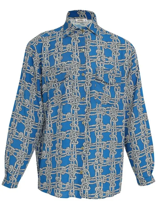 AMIR SLAMA Graphic-print Shirt