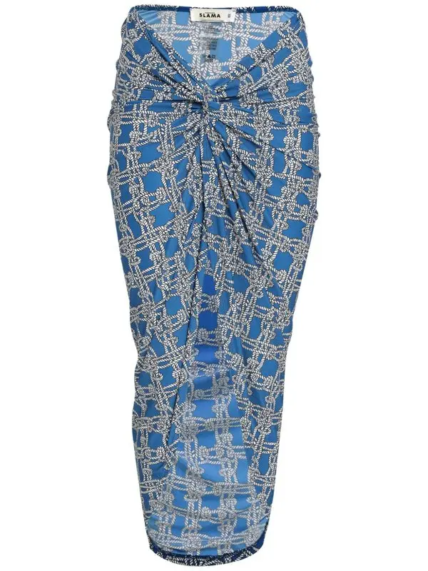 AMIR SLAMA Knot-detailing Cover-up