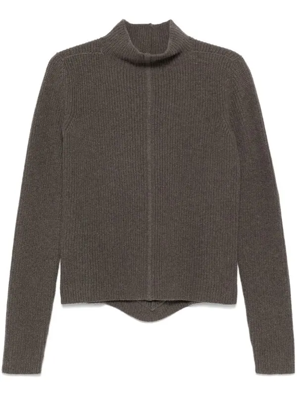 Rick Owens Headon Dbl Lupetto Sweater - Brown