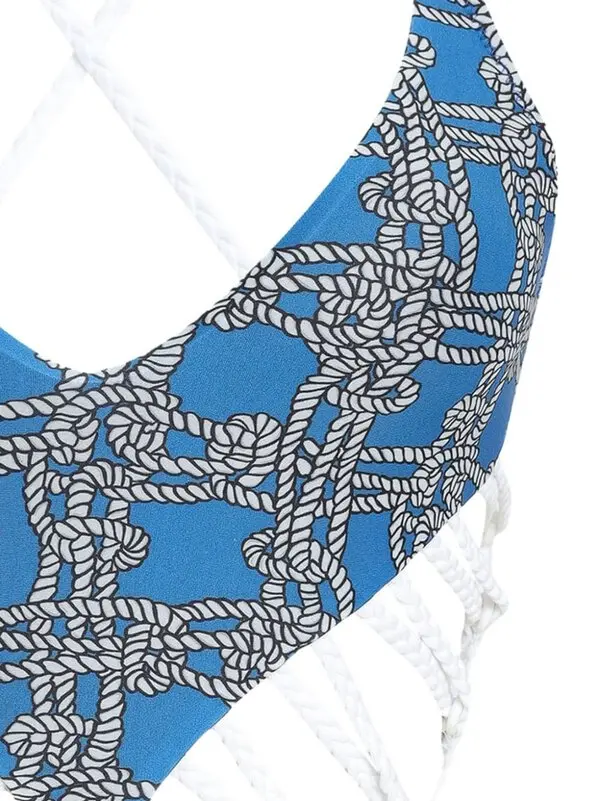 AMIR SLAMA Rope-detailing One-piece Swimsuit