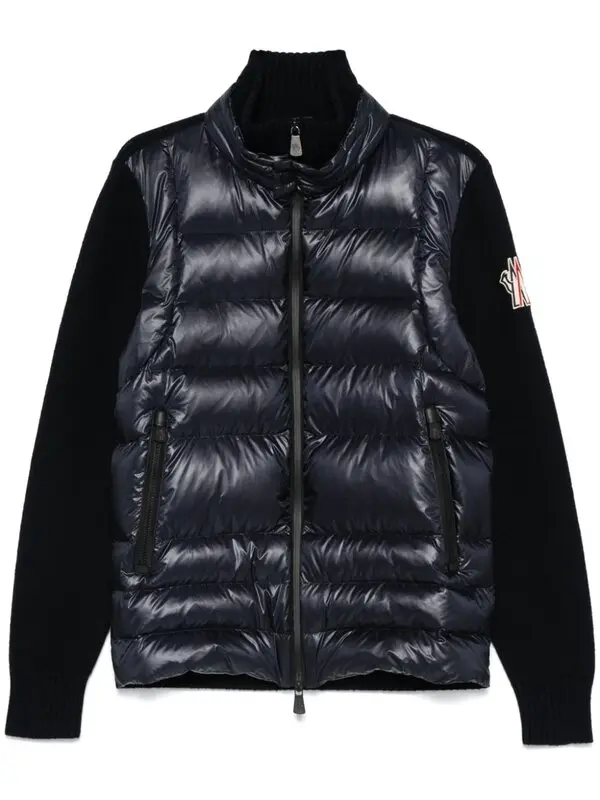Moncler Panelled Jacket - Blue