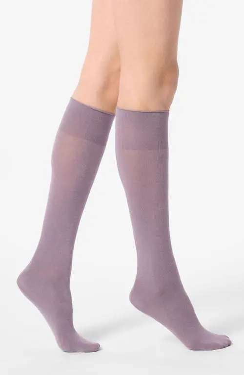 Oroblu Cheryl Knee High Socks - Lilac