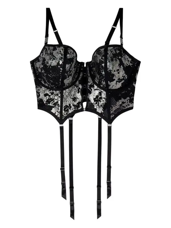 DIESEL X FENTY BY RIHANNA C-fishnet-bustier
