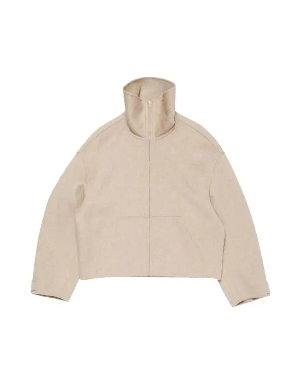 Acne Studios High Neck Jacket - Beige