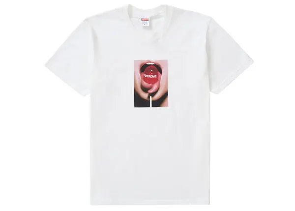 Supreme Lollipop Tee Shirt - White