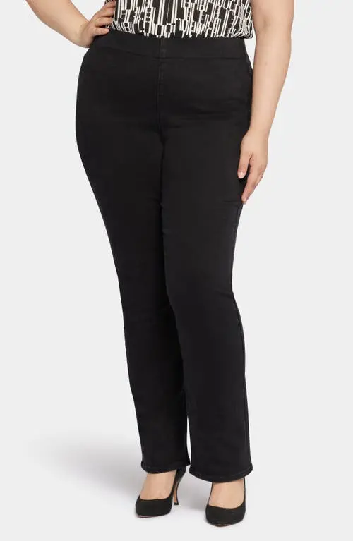 NYDJ Pull-on Straight Leg Jeans - Stellar