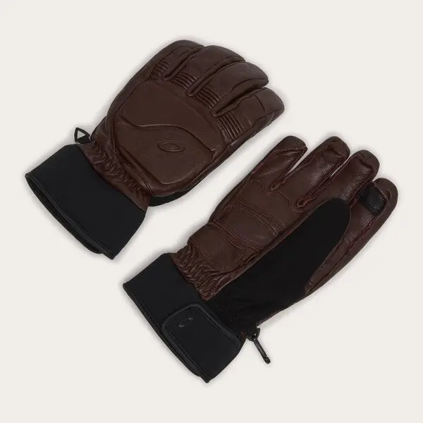 Oakley Peak Leather Gloves - Grenache