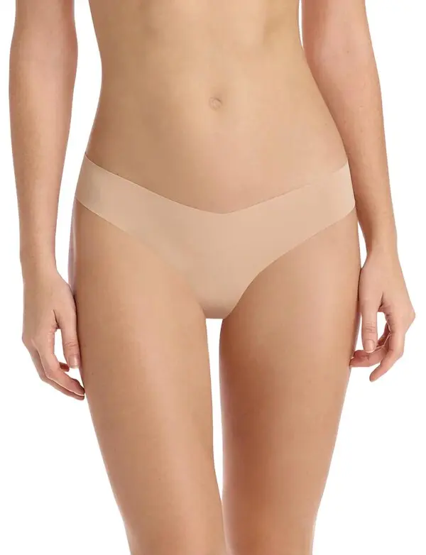 Buy Commando Cotton Thong Panty - Beige At 19% Off | Editorialist
