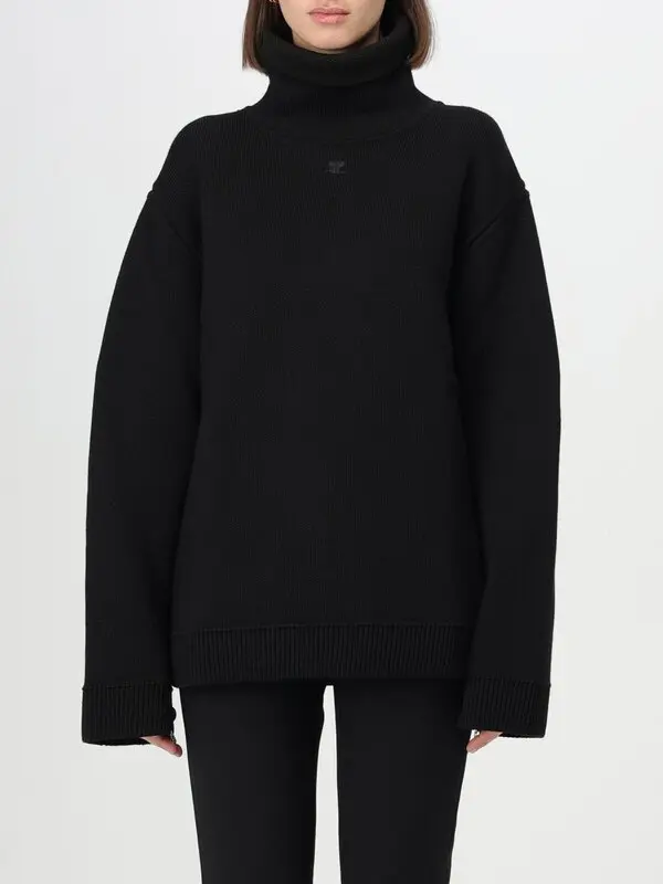 COURREGES Sweater - Black