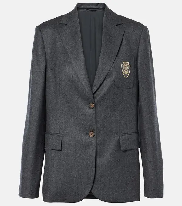 Brunello Cucinelli Wool Blazer