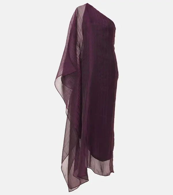 TALLER MARMO Betsy One-shoulder Gown - Purple