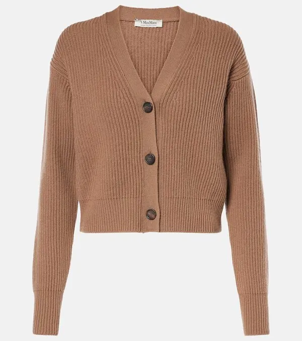 Max Mara Estri Wool And Cashmere Cardigan