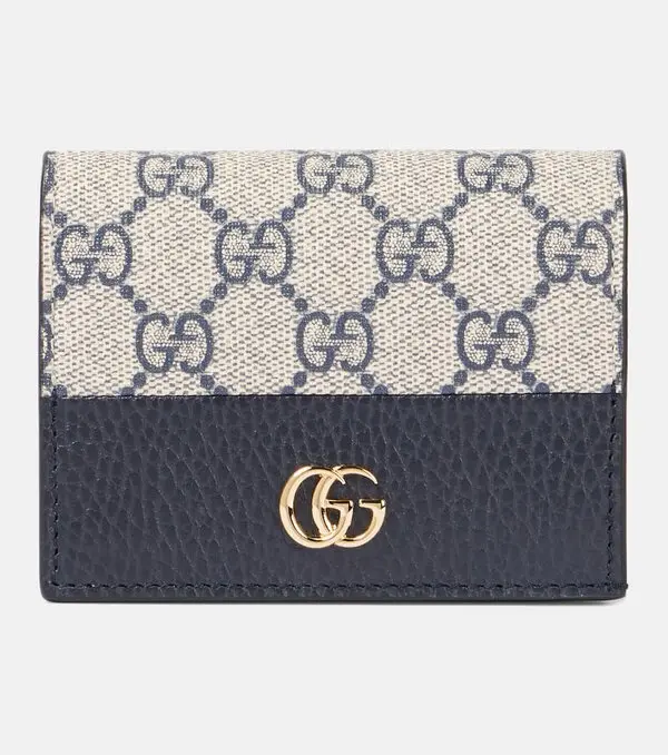 Gucci Marmont Petite Gg Canvas Wallet