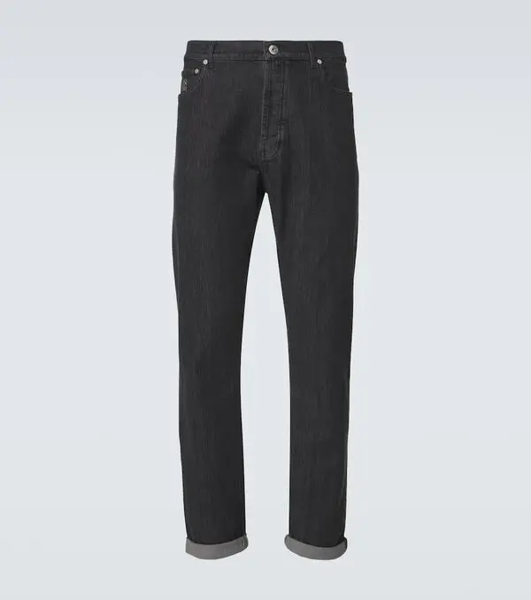Brunello Cucinelli Straight Leg Jeans