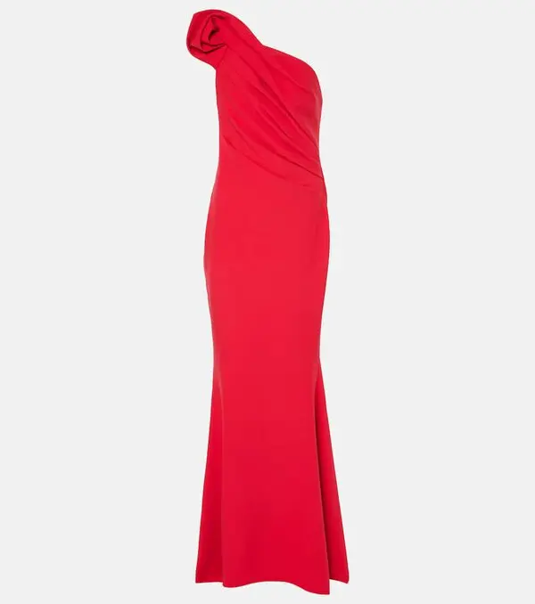 Safiyaa Tanna One-shoulder Gown