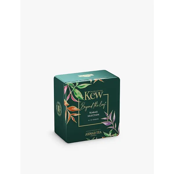 AHMAD TEA Kew Gardens Beyond The Leaf Teabag Selection Tin 80g