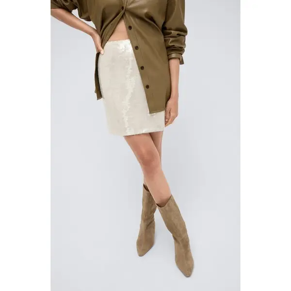 KENNETH COLE Sequin Skirt