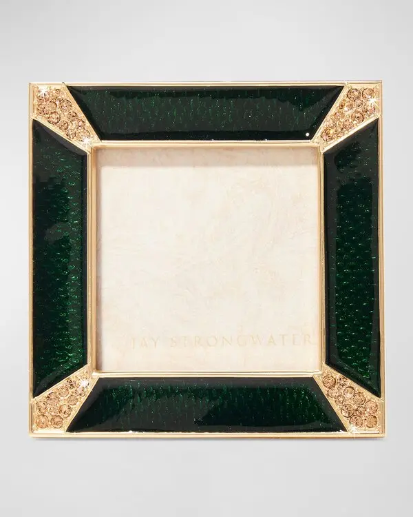JAY STRONGWATER Leland Frame, 2 - Dark Green