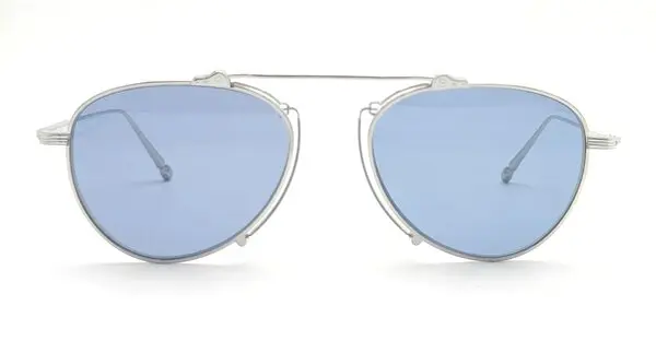 Matsuda Palladium Titanium Sunglasses - Silver