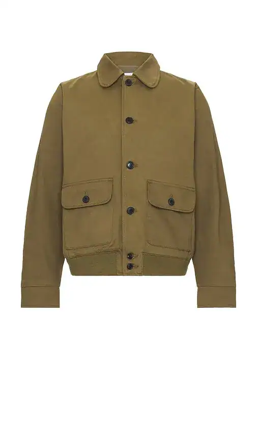 Citizens Of Humanity Utility Jacket In Army Green 58% Off