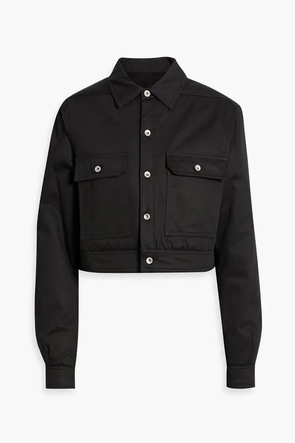 Rick Owens Cropped Denim Jacket