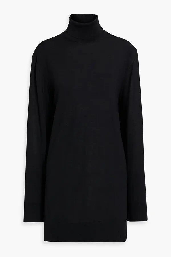 Helmut Lang Oversized Wool-blend Turtleneck Sweater