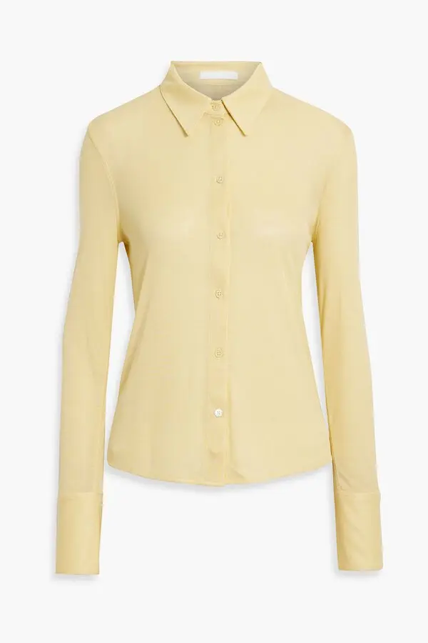 Helmut Lang Lyocell Jersey Shirt