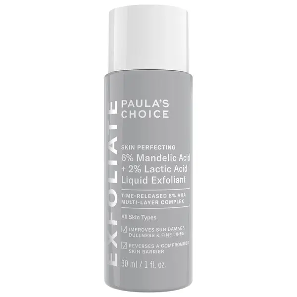 Paula'S Choice Mini Skin Perfecting 6% Mandelic Acid + 2% Lactic Acid Liquid Exfoliant