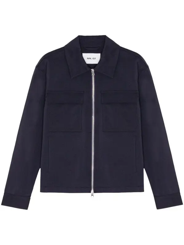 Nn07 Alban Jacket - Blue