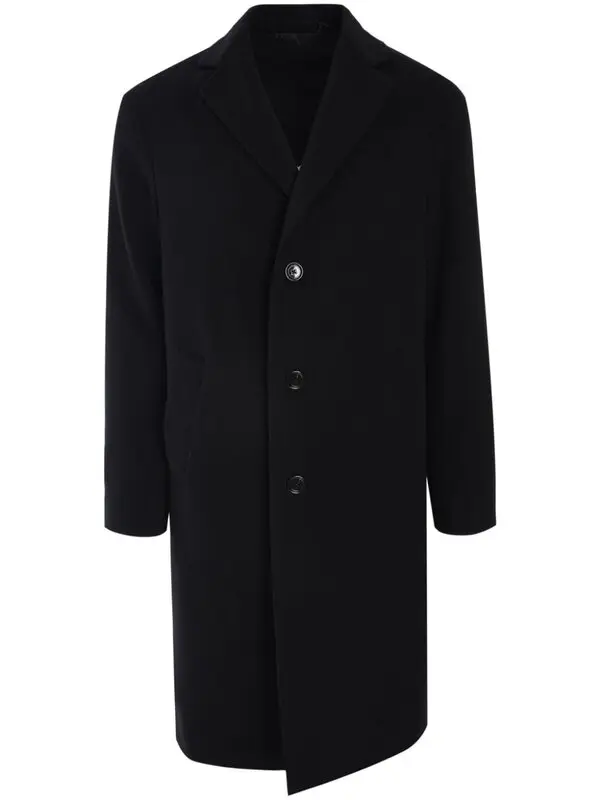 LARDINI Single-breasted Wool Coat