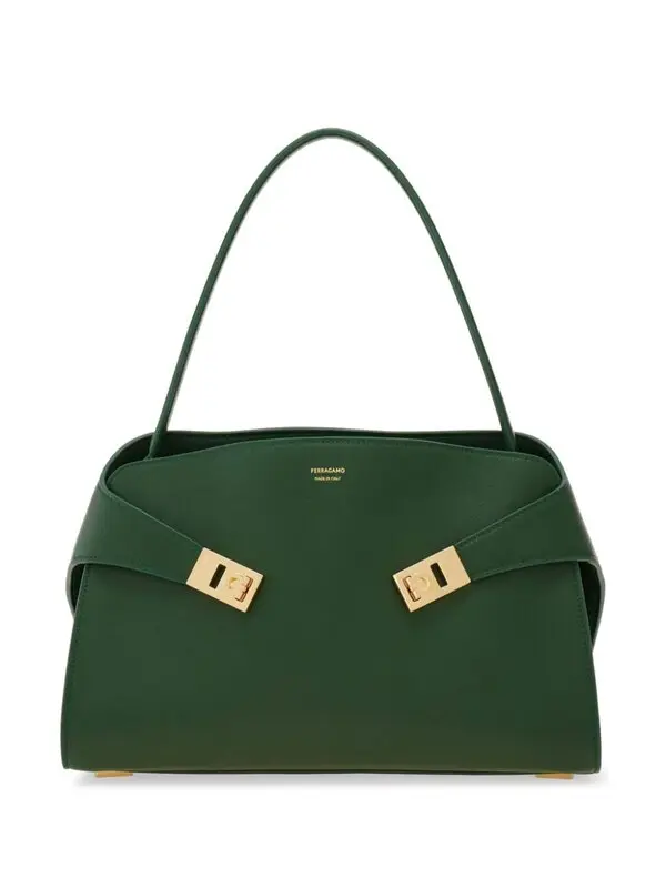 FERRAGAMO Hug Shoulder Bag - Green