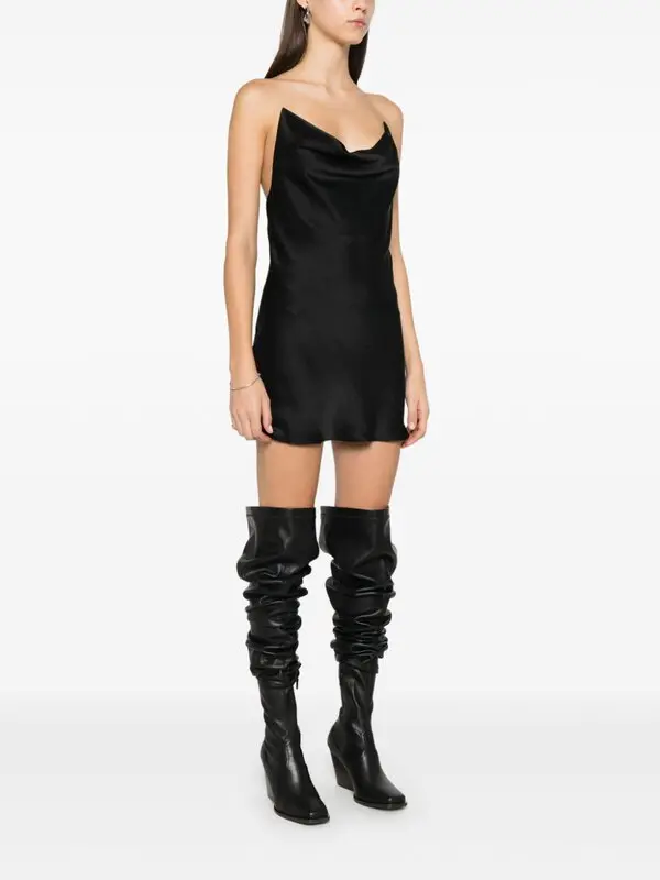 Y/project Evergreen Mini Dress - Black