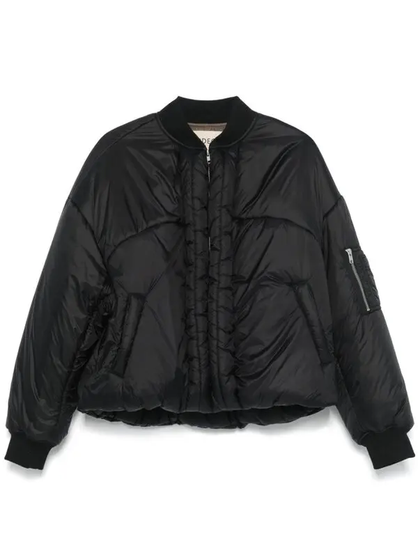 MORDECAI Padded Bomber Jacket - Black