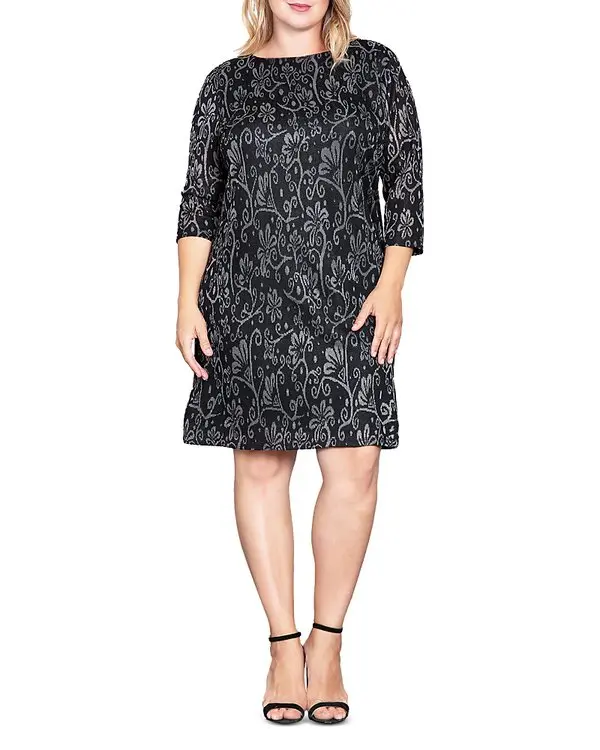 STANDARDS & PRACTICES Printed Shift Dress