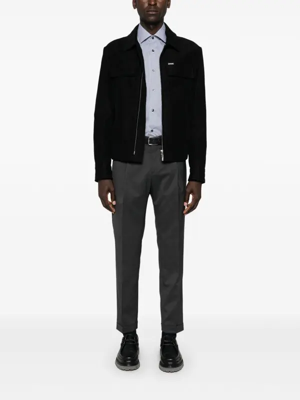 BARBA NAPOLI Mini-check Shirt