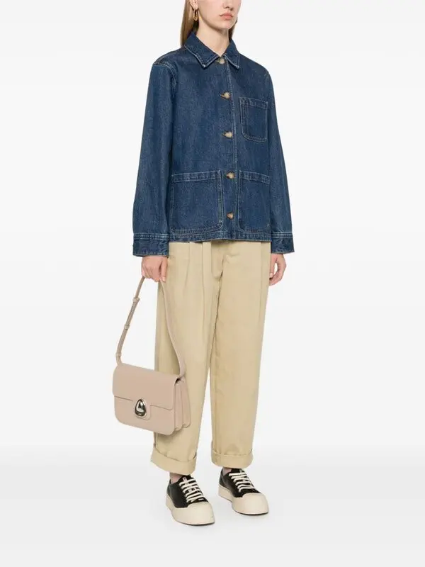 A.p.c. Astra Shoulder Bag - Neutrals