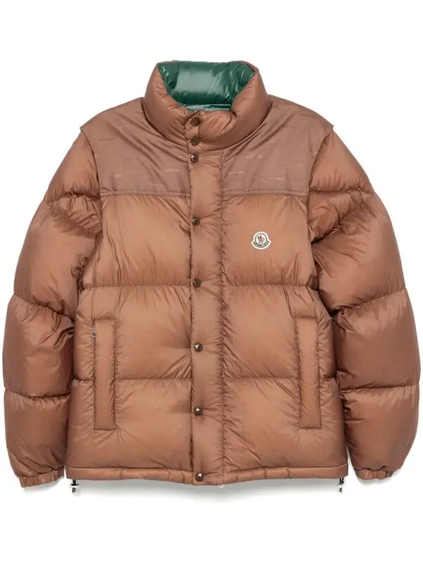 Moncler Verone Reversible Down Jacket - Brown