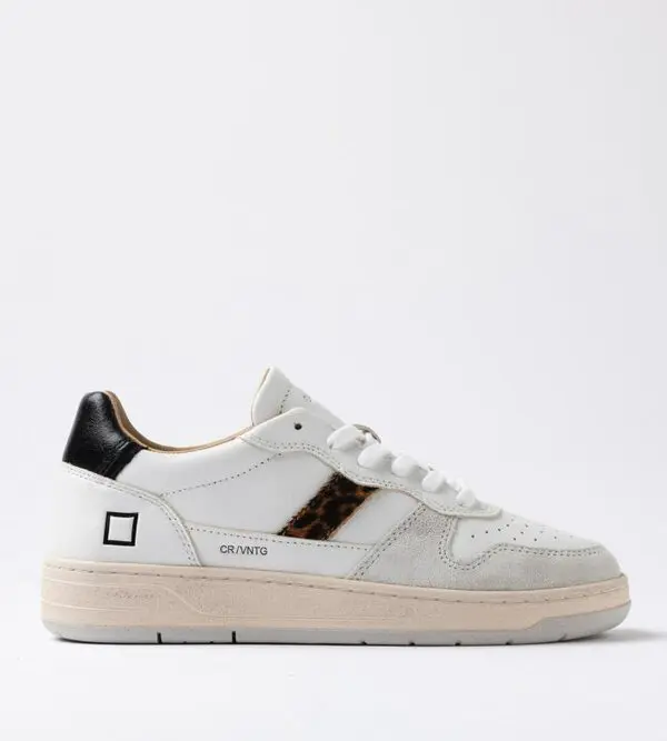 D.a.t.e. Low-top Sneakers - Bianco/leopardato
