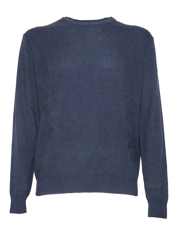 PHI FDL Girocoll Crewneck Sweater - Blue