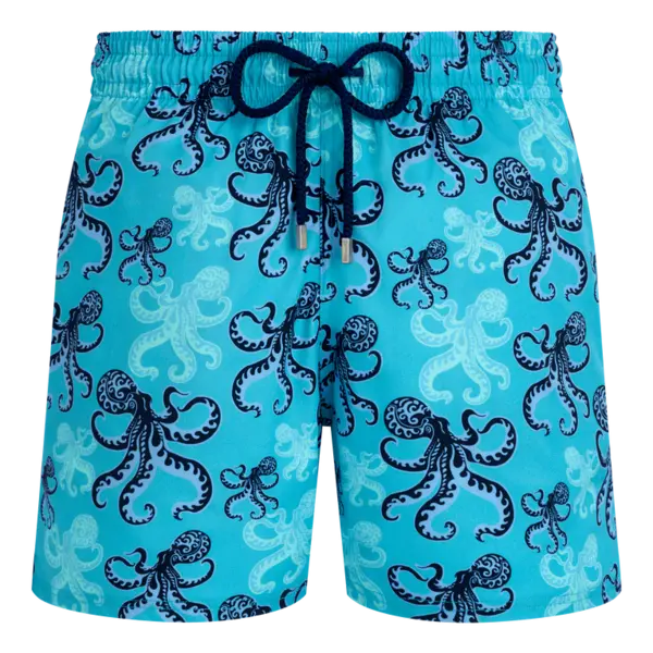Vilebrequin Stretch Short Swim Trunks Poulpes Swimsuit Moorise