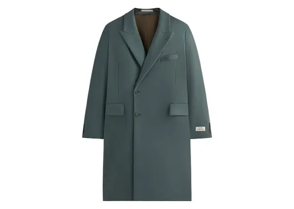 Kith 101 X Auralee Melton Chesterfield Coat