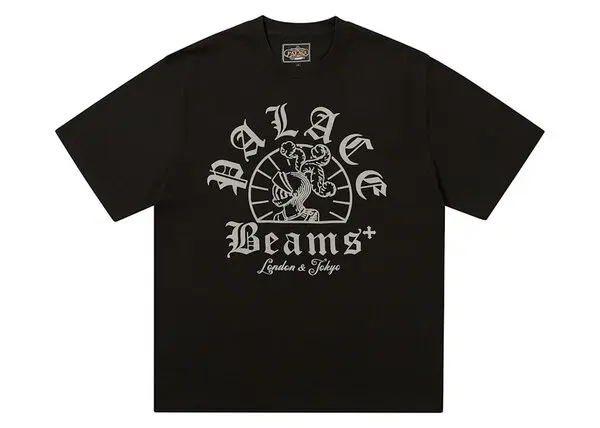 PALACE X Beams Plus Graphic T-shirt - Jet Black